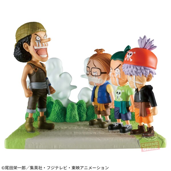 One Piece Log Stories World Collectable Figure Ninjin Piiman Tamanegi ...
